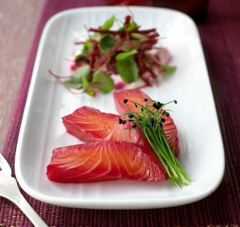 Beetroot Cured Royal Fillet 400g – The Black Grocer Ltd