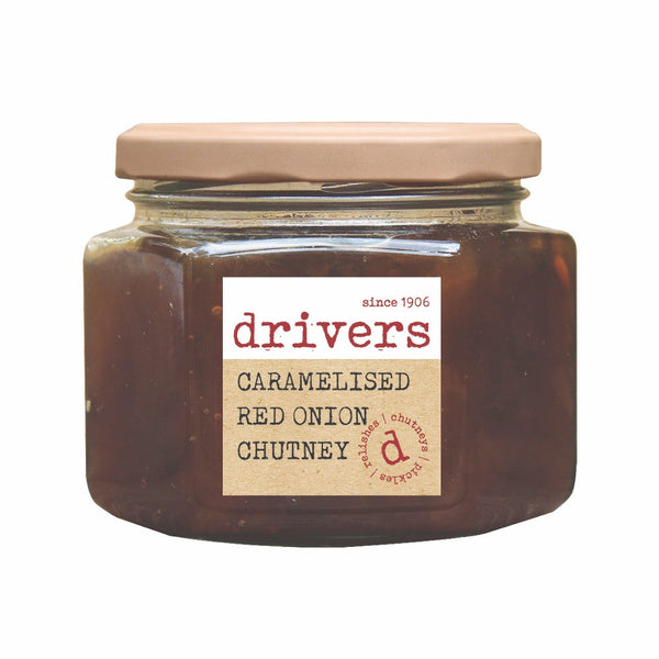 Drivers Caramelised Red Onion Chutney (350g) – The Black Grocer Ltd